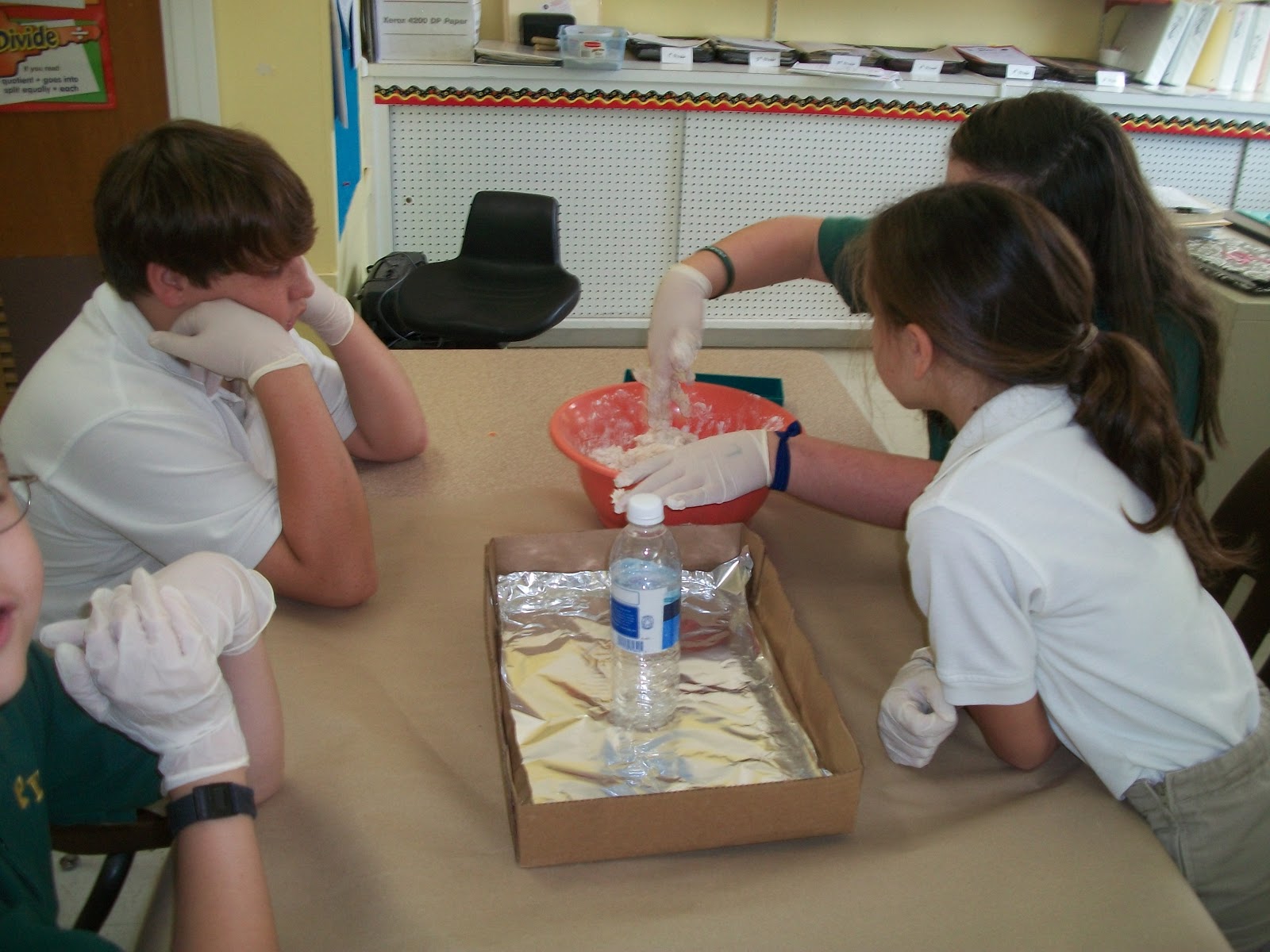 Math/Science Lab: Sixth Grade Volcano Project.