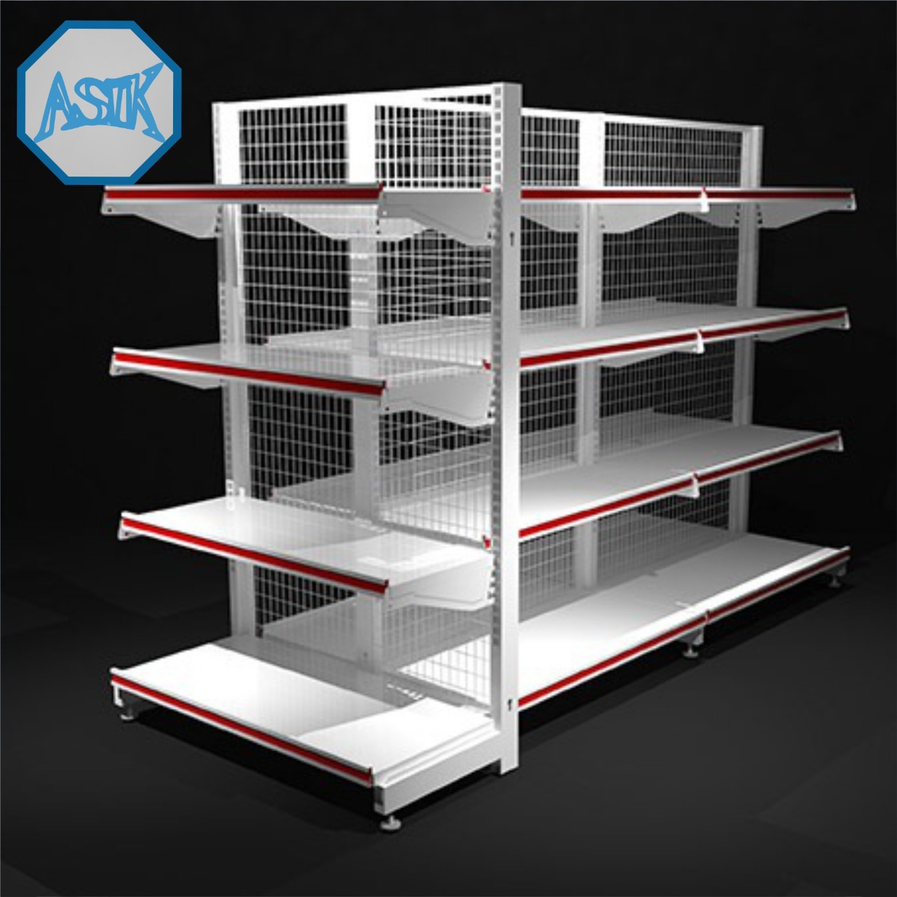 Pabrik Rak Gondola: Rak Gondola Tanah Datar