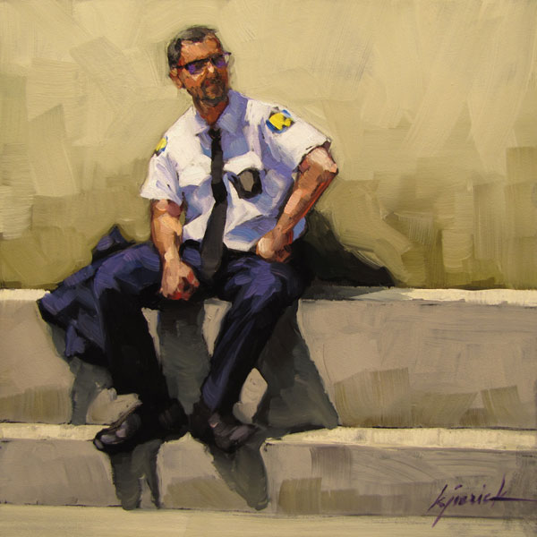 A Painting Today: "Security Lapse"