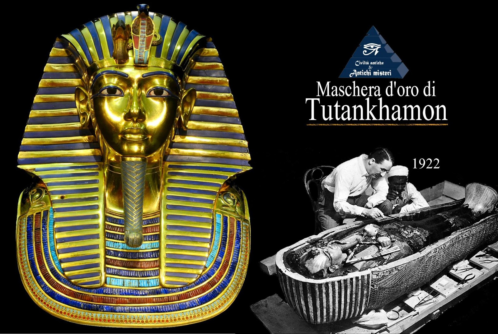 Civiltà antiche e antichi misteri: LA TOMBA DI TUTANKHAMON