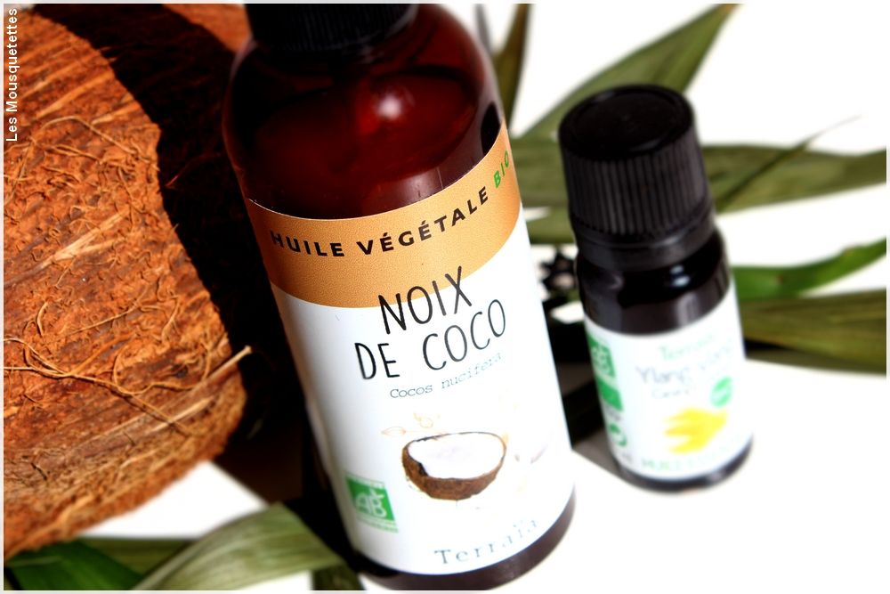 L'huile de coco, le soin capillaire démaquillant végétal de Terraïa