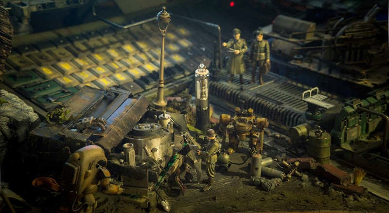 Breathtaking Diorama PC case Modified