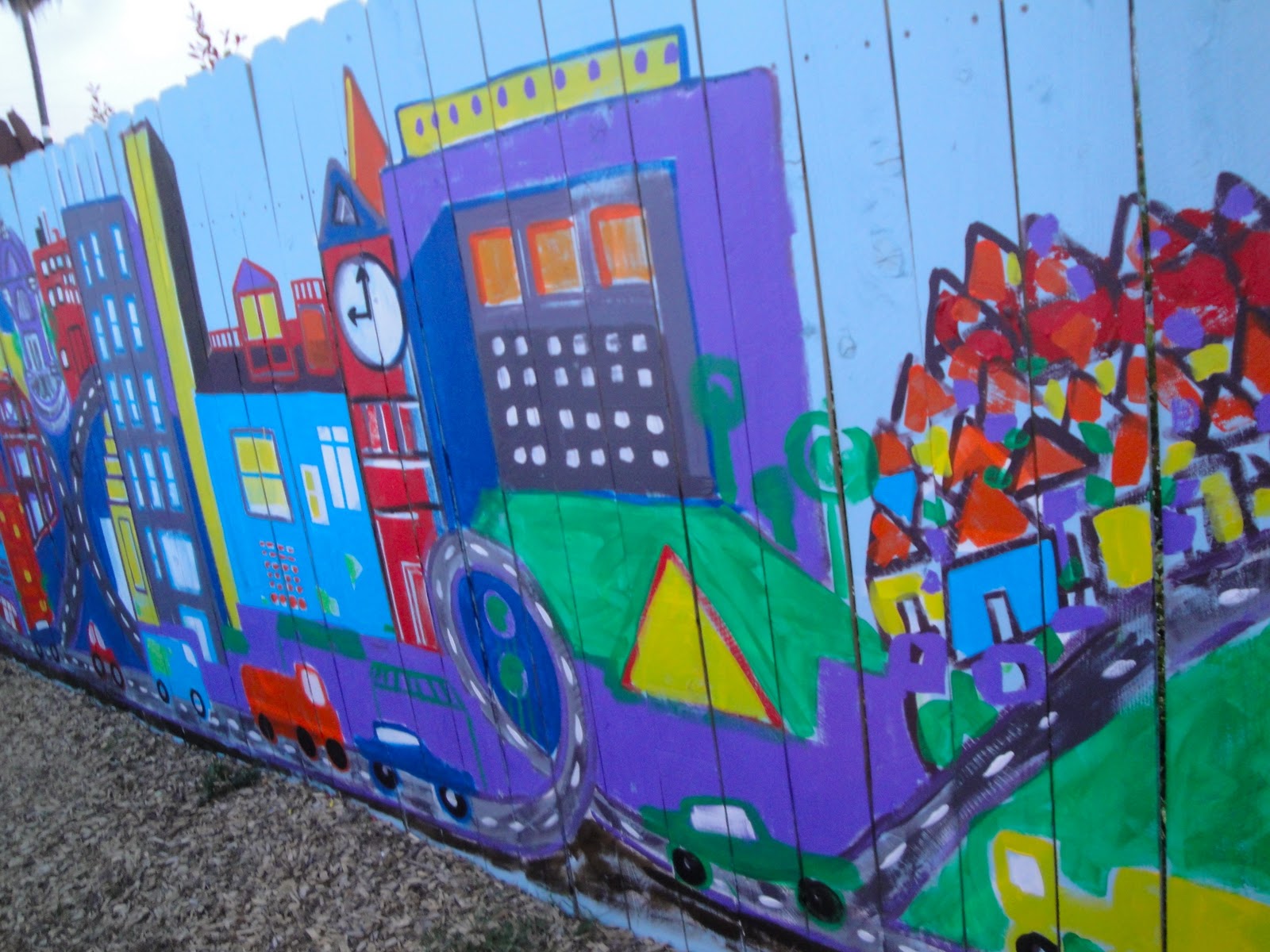 Lois's Art Blog: Home and City Mural