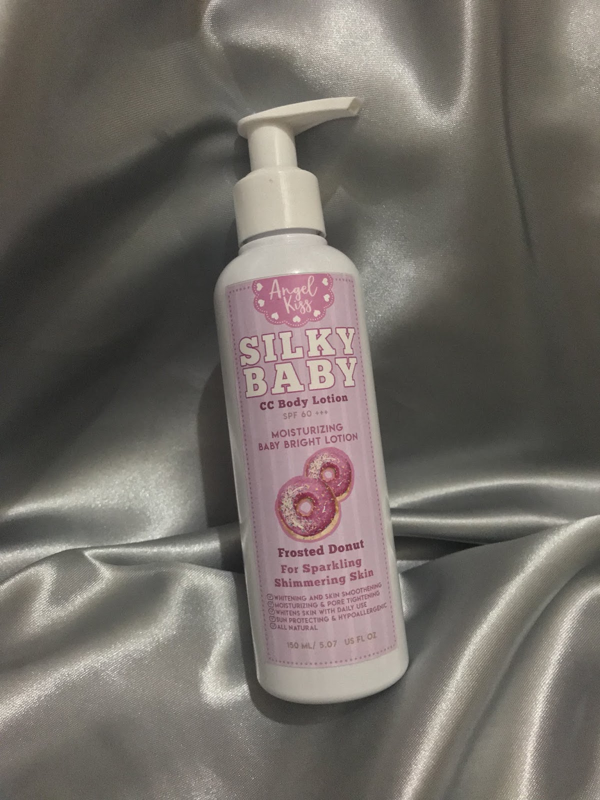 (REVIEW) Angel Kiss : Silky Baby CC Body Lotion — yummiest skin dessert ...