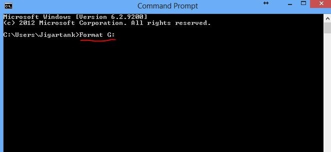 Tips and tricks: FORMAT PENDRIVE USING CMD – HOW TO GUIDE