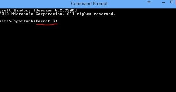 Tips and tricks: FORMAT PENDRIVE USING CMD – HOW TO GUIDE