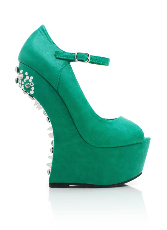 [UPDATE] Gaga inspired heel-less wedges. - SAMTYMS