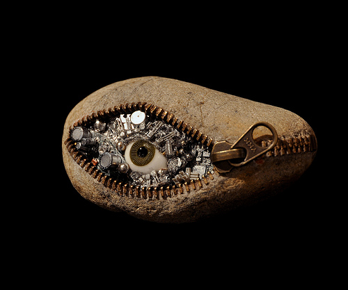 Joshua Howe: Laughing Stone and Zippered Rocks from Hirotoshi Ito