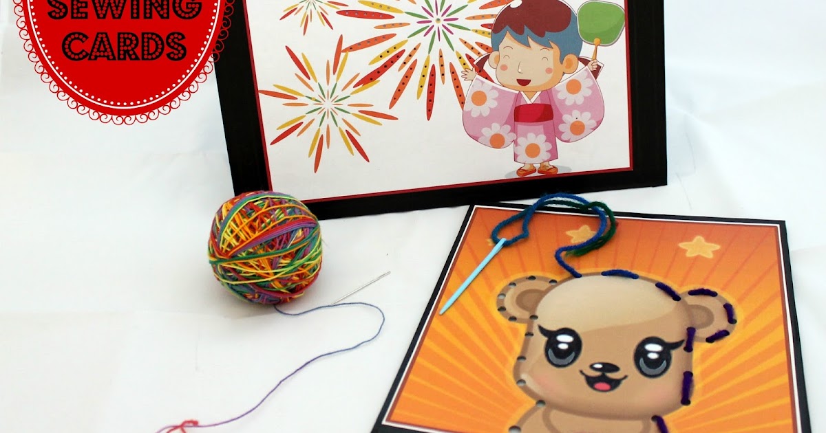 Stuff-n-Such By Lisa: DIY Sewing Cards for Kid's