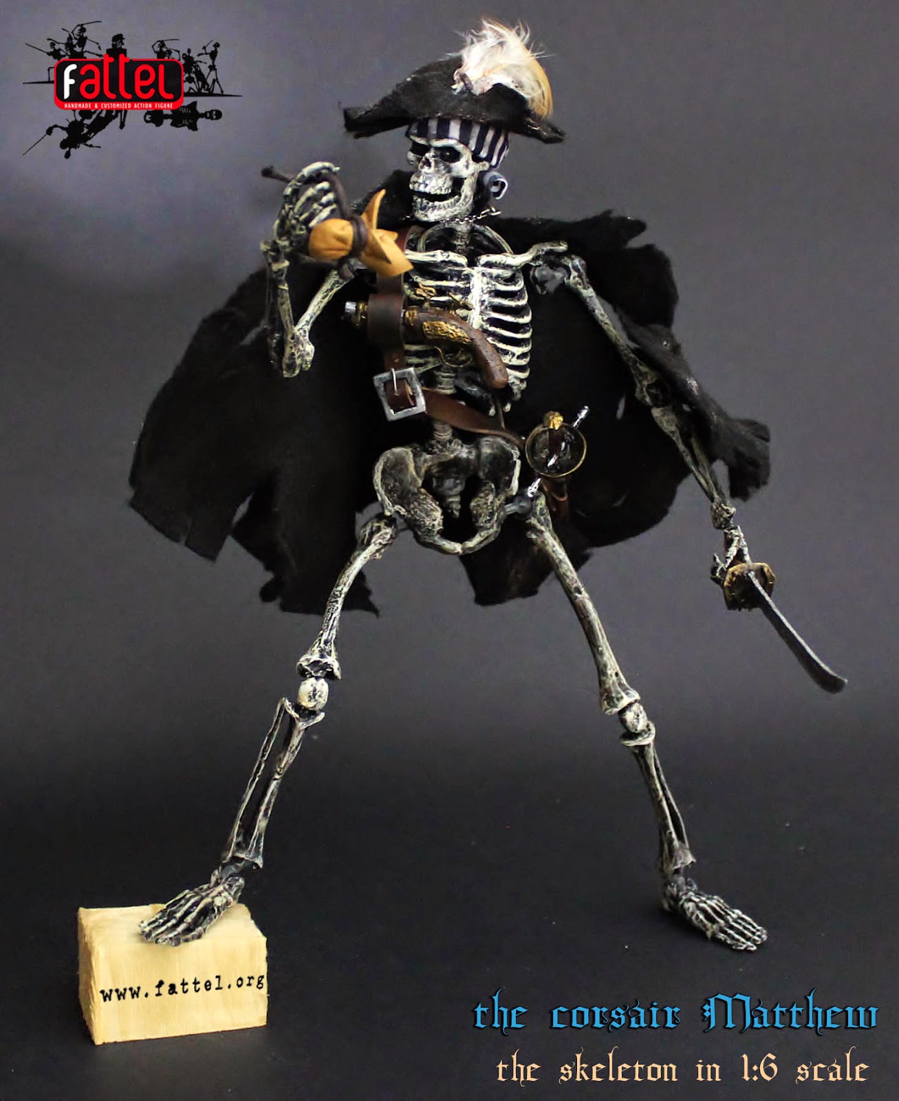 Action figure skeleton by Fattel: May 2014