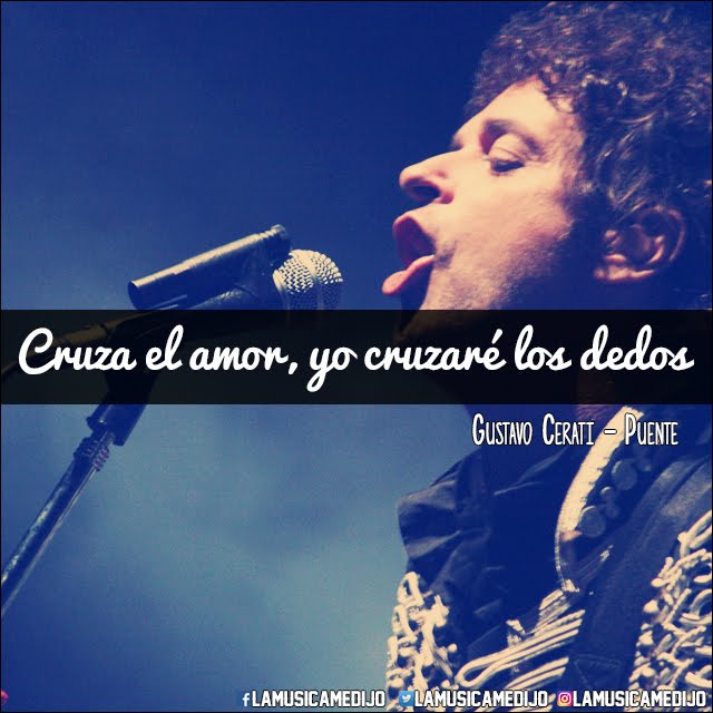 10 Frases de Gustavo Cerati - La Música Me Dijo