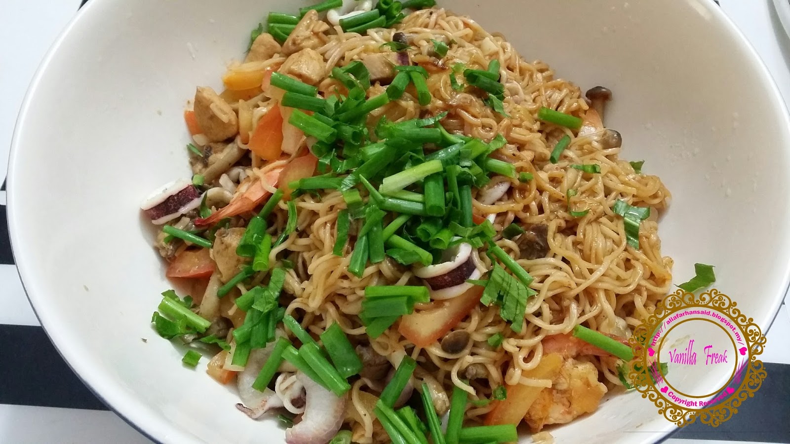 Recipe : Meggi Goreng Serda ala Kerabu Meggi Siam | ALIA FARHAN