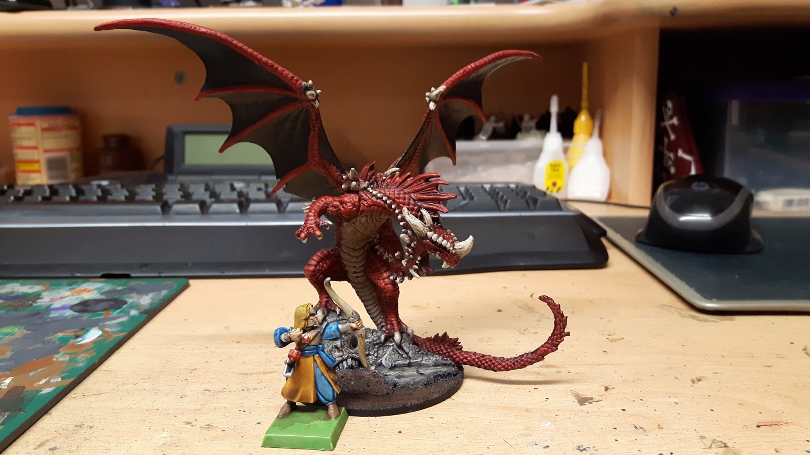 First in Peace, First in War, Furstenburg...: Reaper bones dragon