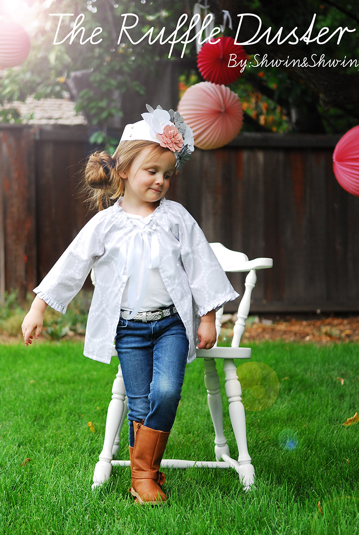 The Ruffle Duster {Ruffles 2013 Mystery Fabric Challenge} - Shwin & Shwin