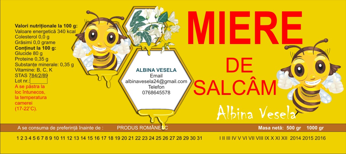 Hellen all Design: Etichete pentru borcane miere de albina