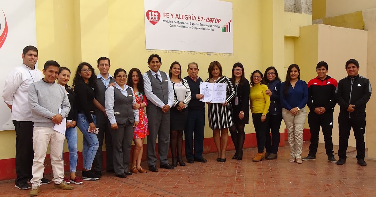 Instituto Fe y Alegría – Cefop obtiene certificación internacional a la ...