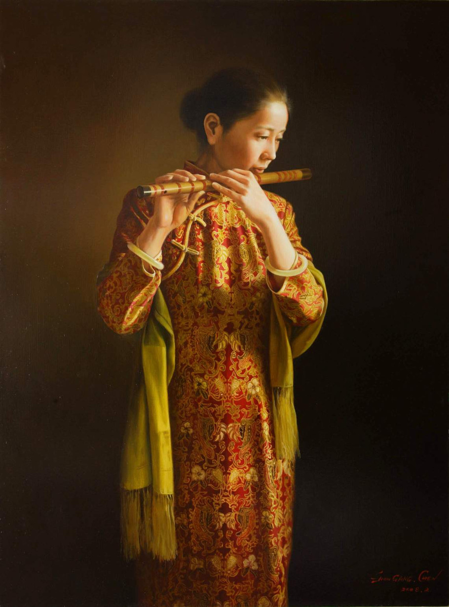 LOVE ART: Chinese Painter-chen shou gang oil painting artworks(Part2)