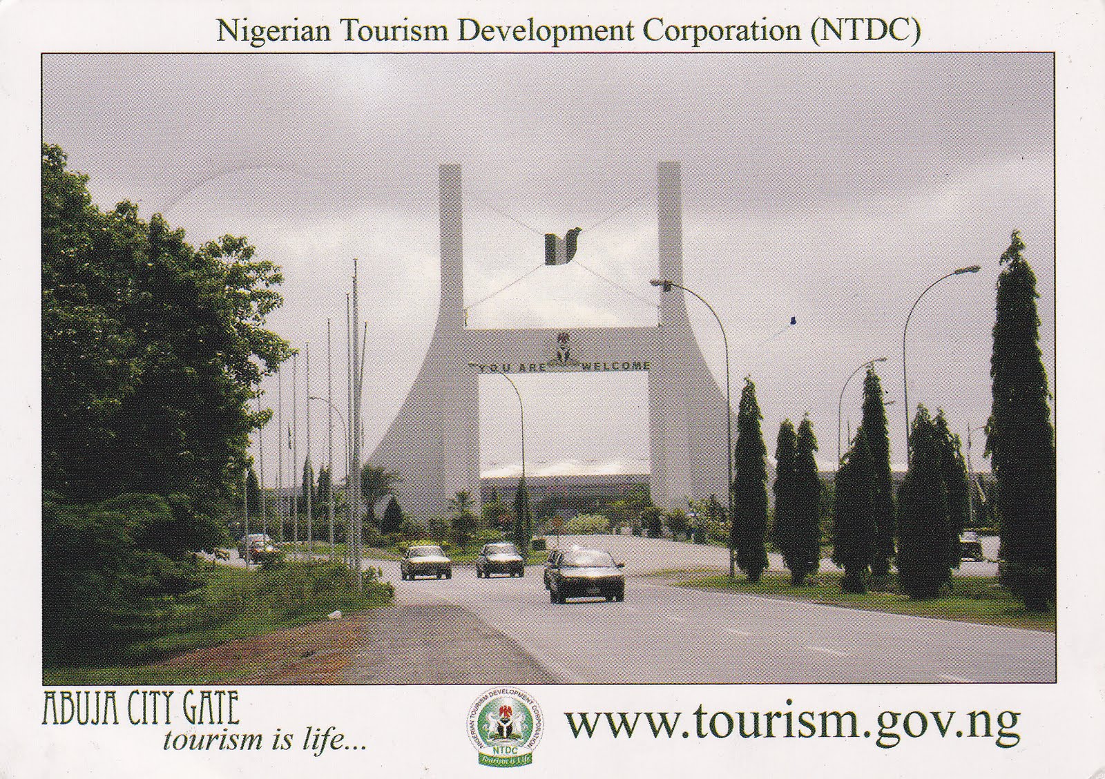 Postcard A La Carte: Nigeria - Abuja City Gate