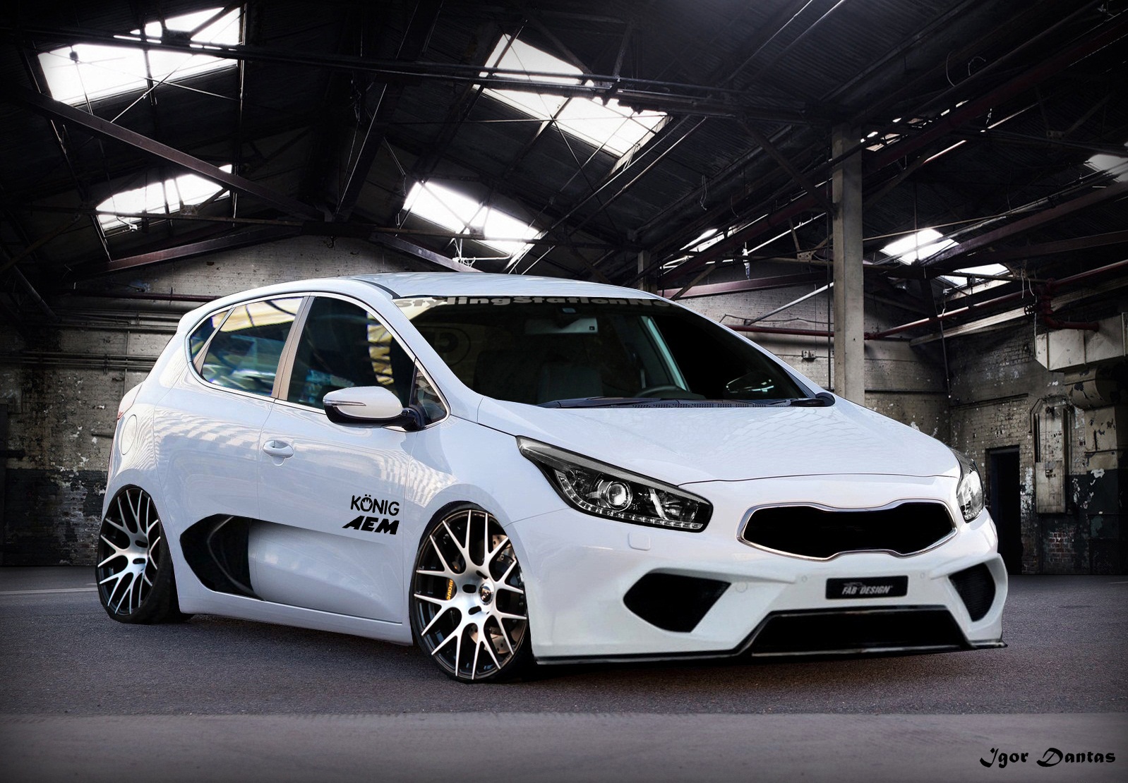 Virtual Tuning do Zé: Participantes do Concurso - Kia Ceed