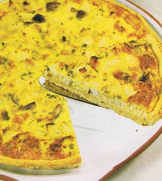 Culinária: Quiche de frango