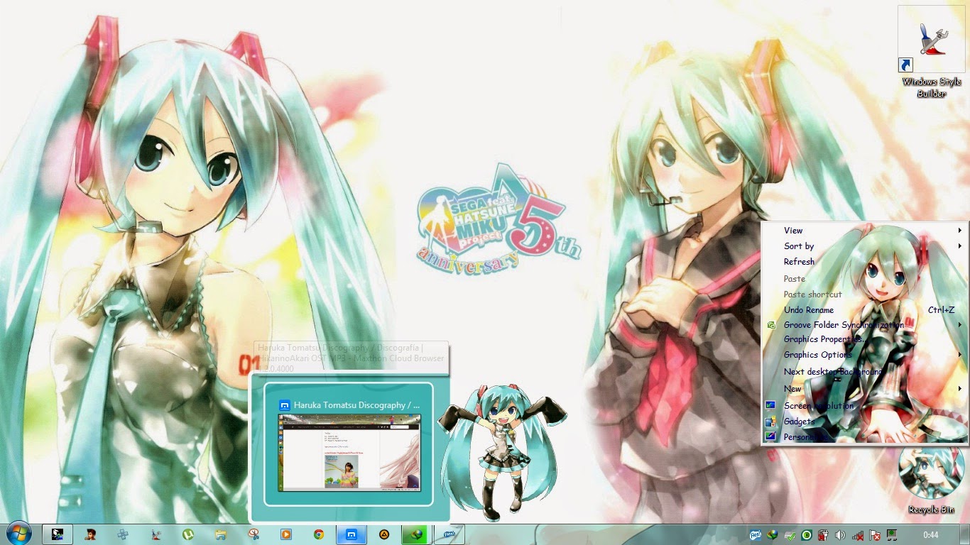 Hatsune Miku By HatsuAntho