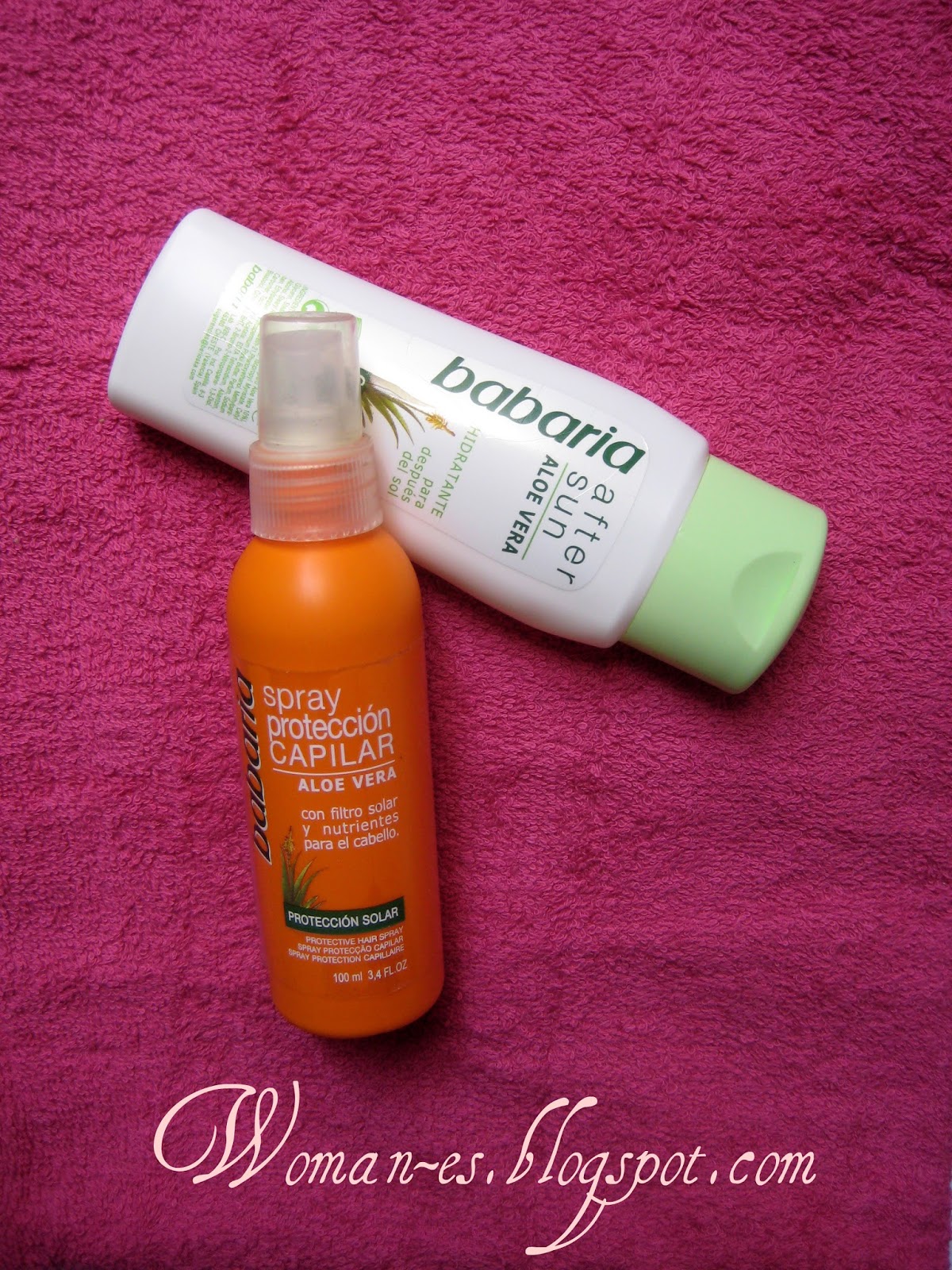 WomanBlog.es: Productos solares de Babaria: Línea Aloe Vera