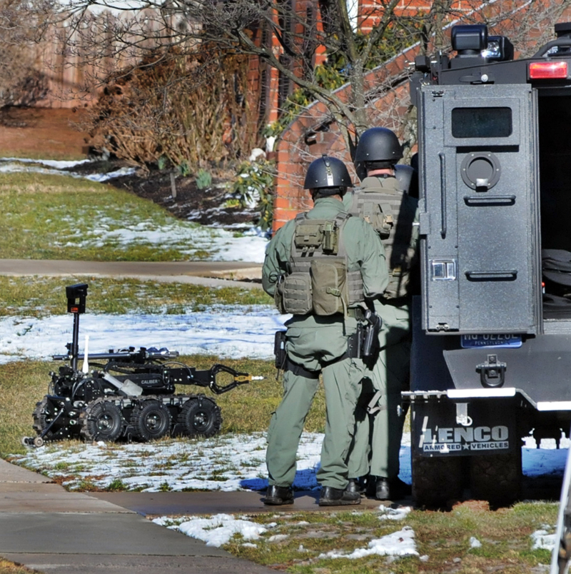 Strick's Pics: On the Scene of a Police Standoff
