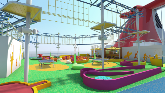 Thumbs up for the Carnival Magic! ~ The American Cruise Lines