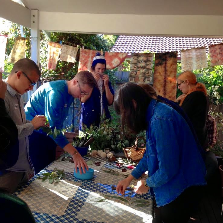 notjustnat creative blog: Eco-Dye Workshop