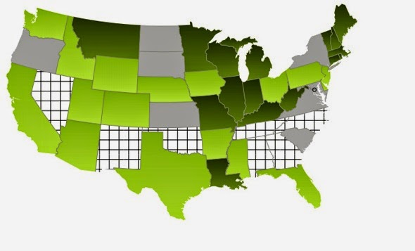 A Graph A Day: Graphs of the States: Technology - Android, iPhone and ...