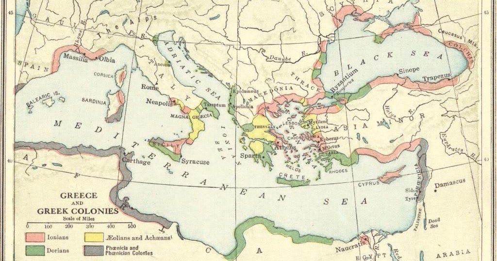 Greek Food History: Ancient Greek Colonies