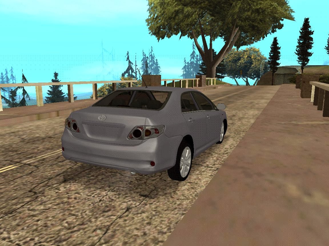 GTA Mods Al Piso Y Tuning: Toyota Corolla 2008 by Sporting Mix