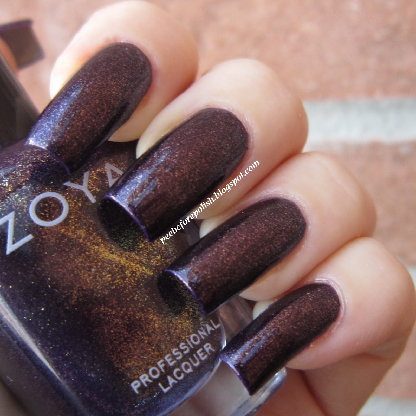 Pee Before Polish: Zoya Sansa