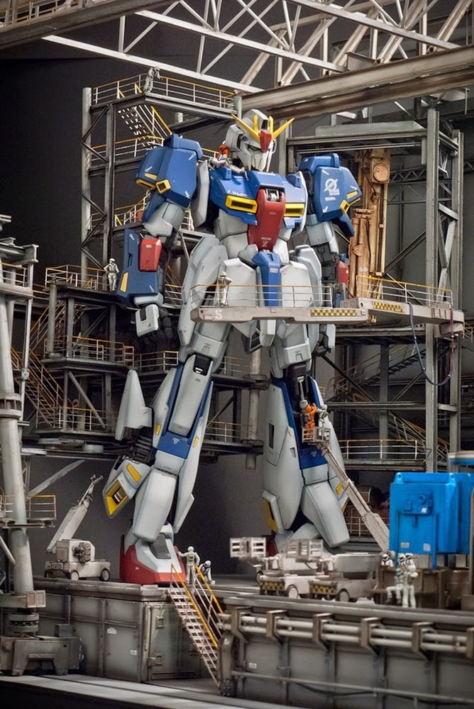 Custom Build: 1/60 Gundam Assemble Plant / Hangar Diorama - Gundam Kits ...