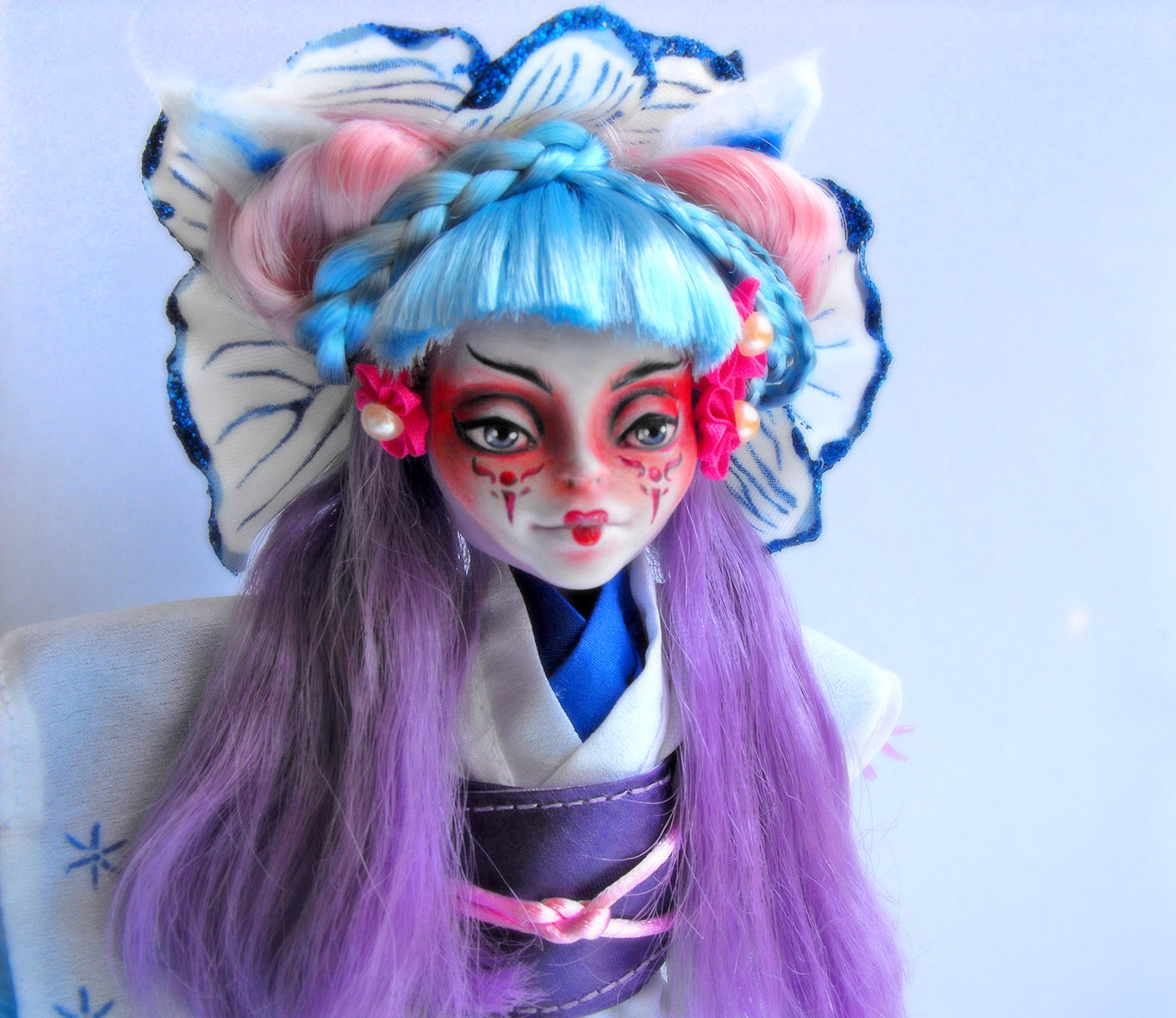 Magikk Monster high ooak dolls and clothes: New MH repaint Oriental ...