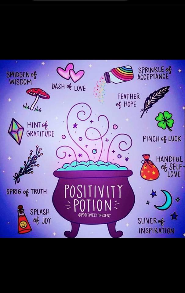 Elaina's Writing World: Positivity Potion