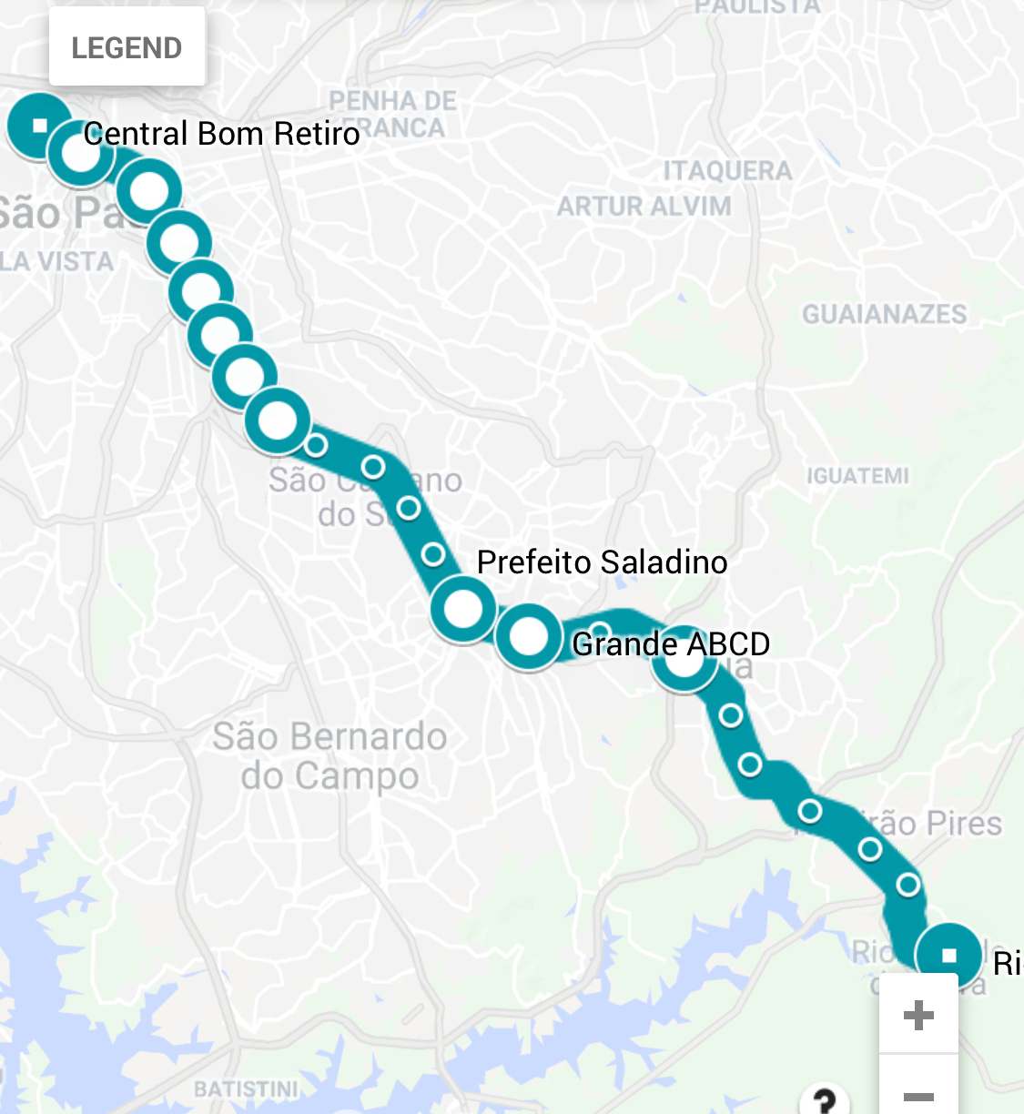 Expansão São Paulo: Linha 10 Turquesa