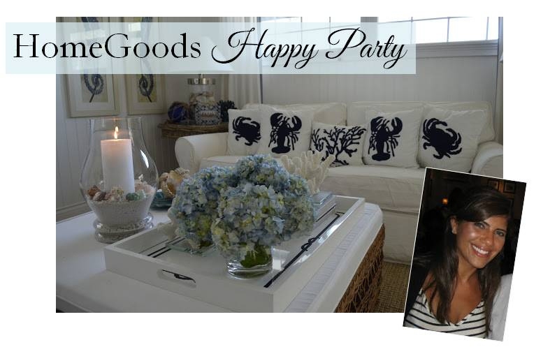 You're Invited! HomeGoods Happy Party - Beautifully Seaside