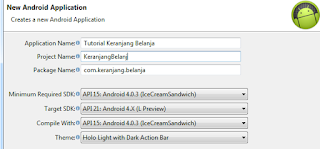 Learn Codingers: Tutorial Membuat Aplikasi Android Keranjang Belanja ( Shopping Cart )