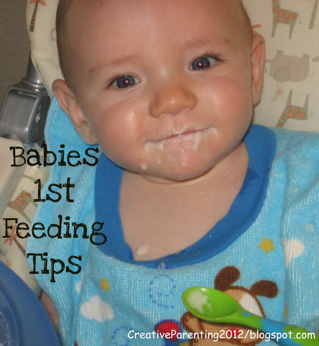Creative Parenting: Babies 1st Feeding Tips