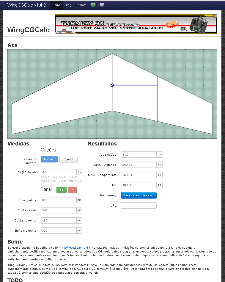Blog do Rivaldo Voador: Calculadora de C.G.