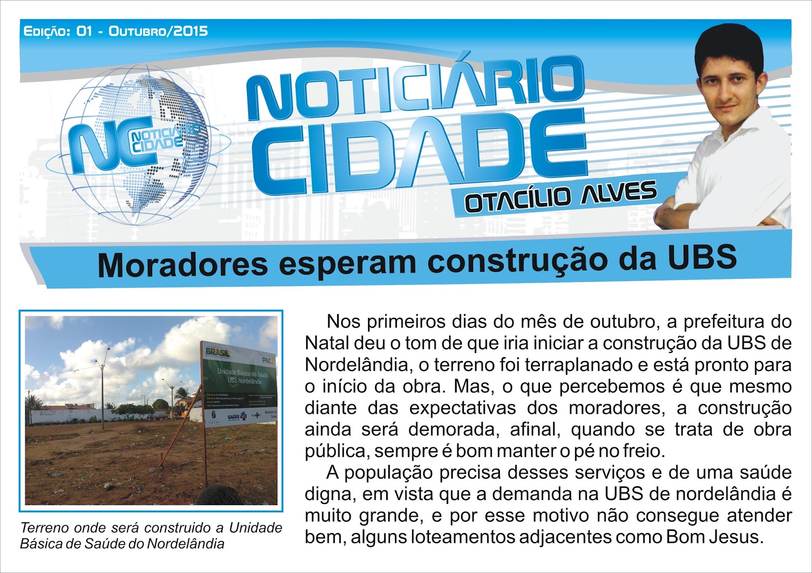 NOTICIÁRIO CIDADE: Edição On-line do Noticiário Cidade