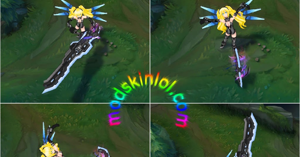 Mod Skin Aatrox Goddes Black Heart