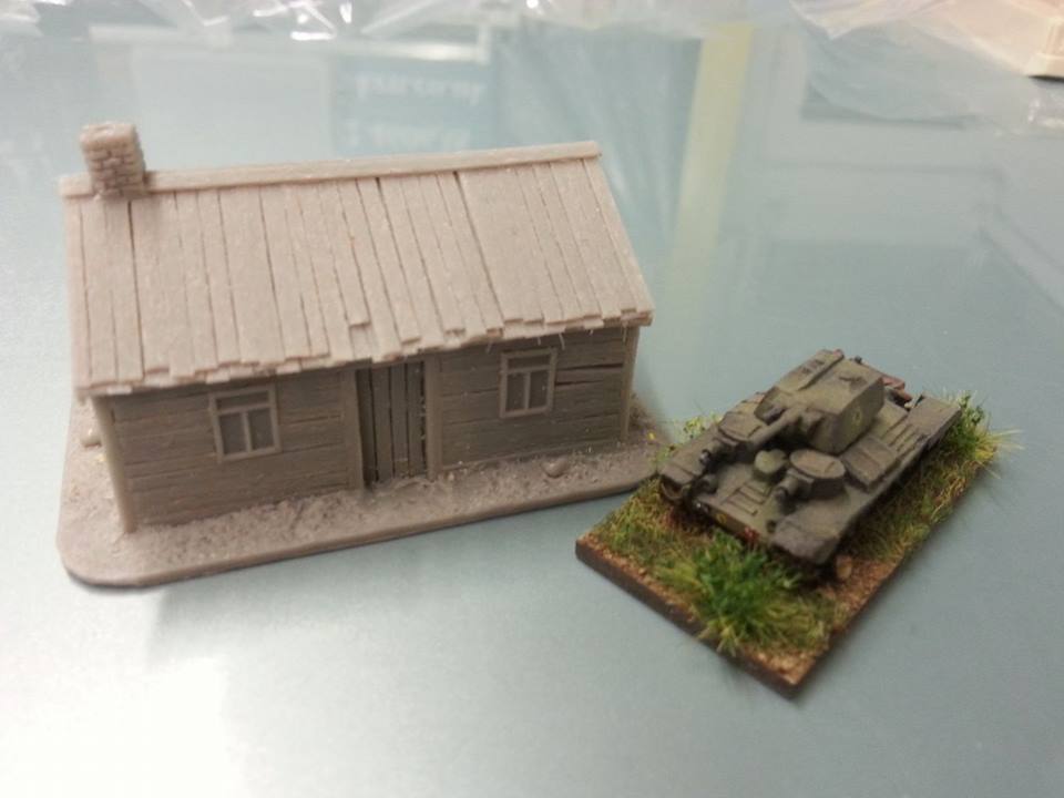 10mm Wargaming: Sneak Peek, WWII Buildings by Pendraken Miniatures