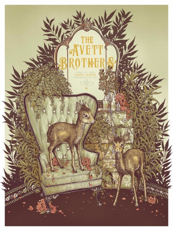 INSIDE THE ROCK POSTER FRAME BLOG: Erica Williams Dave Matthews Band ...