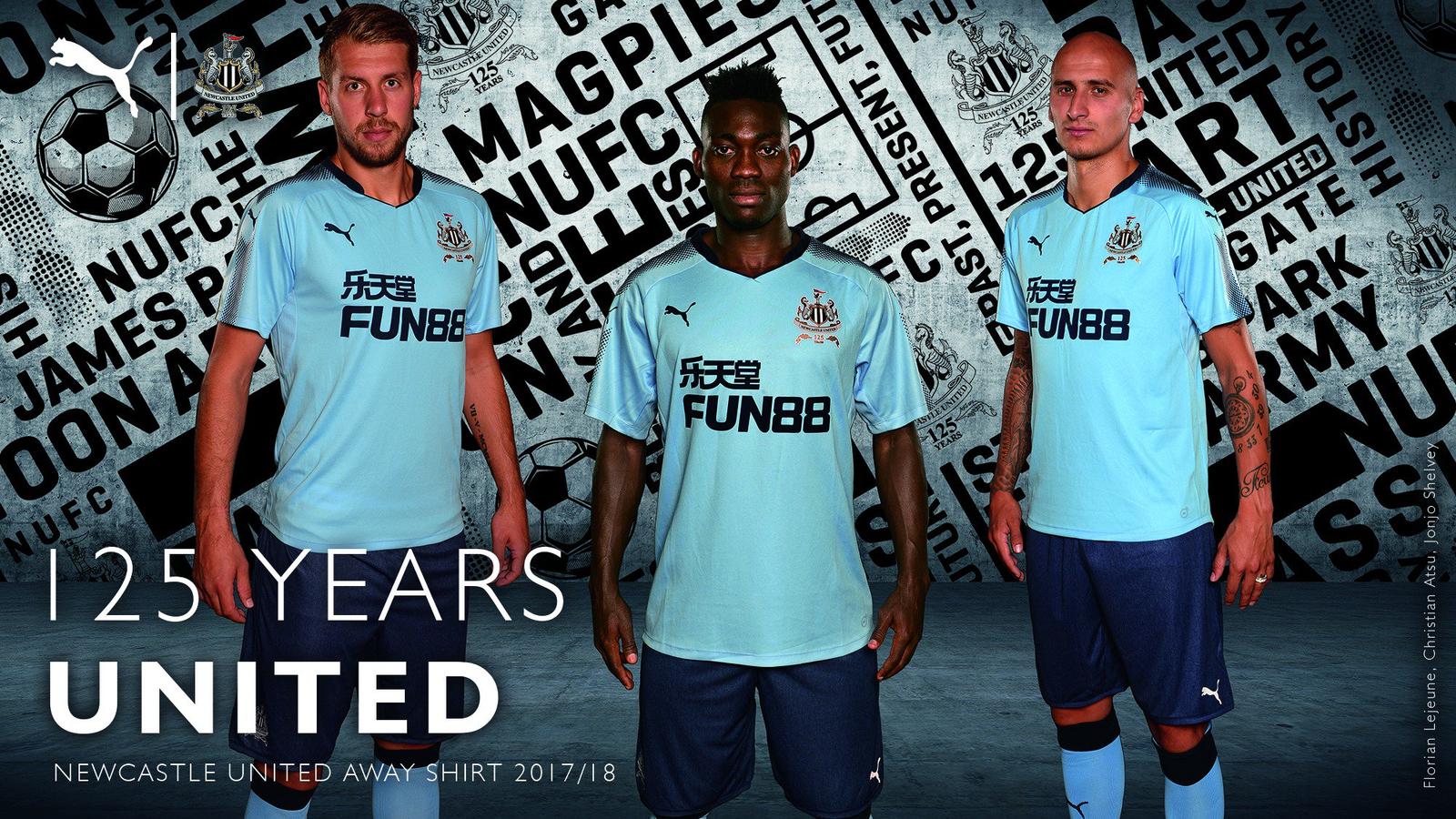 Newcastle United 17-18 Away Kit Revealed - Footy Headlines
