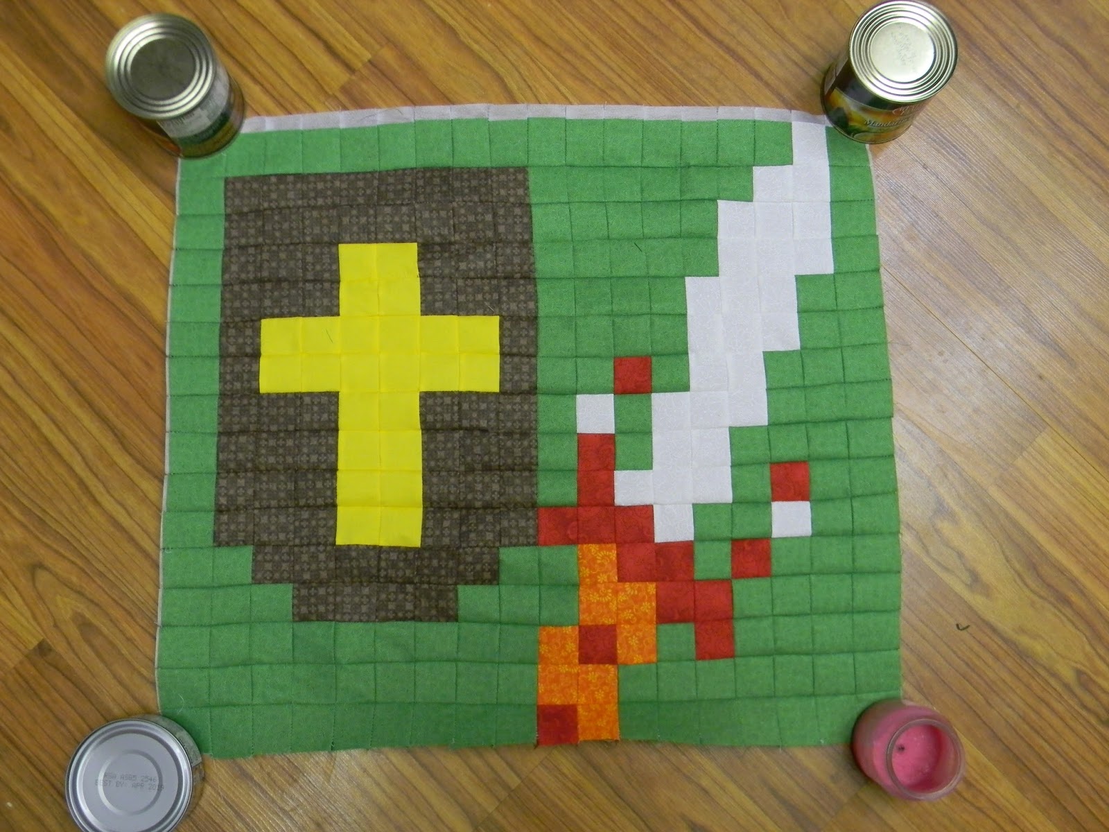 Sewing Nothing Extraordinary: Legend of Zelda Quilt