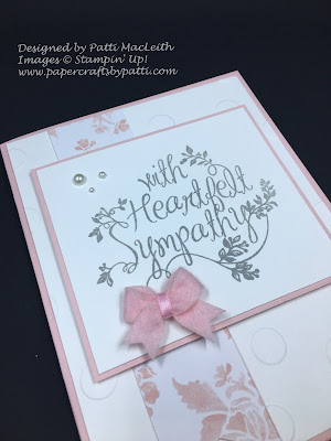 Papercrafts by Patti: Heartfelt Sympathy to the Rescue