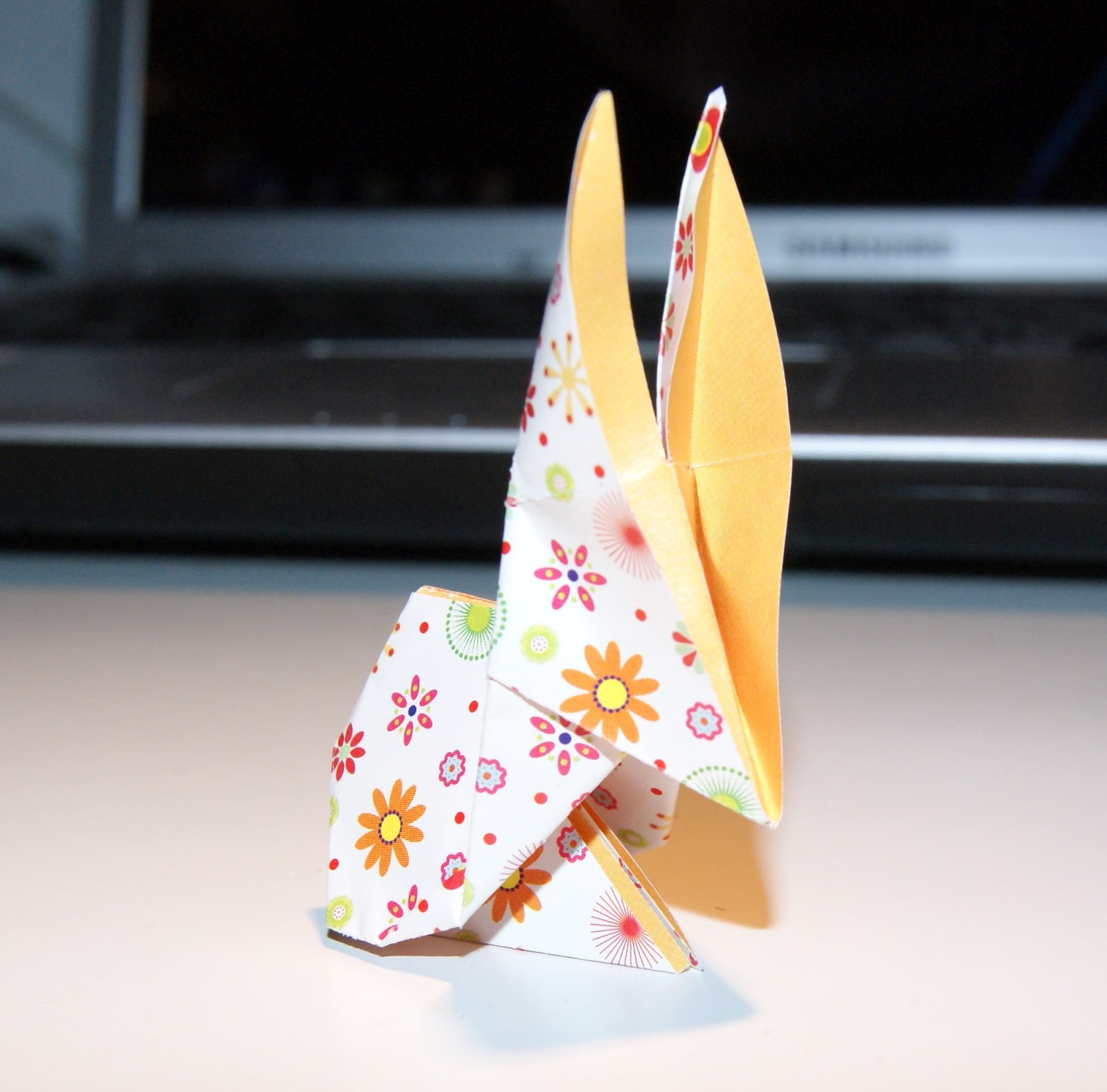 Wildres: Faltanleitung Origami Hase