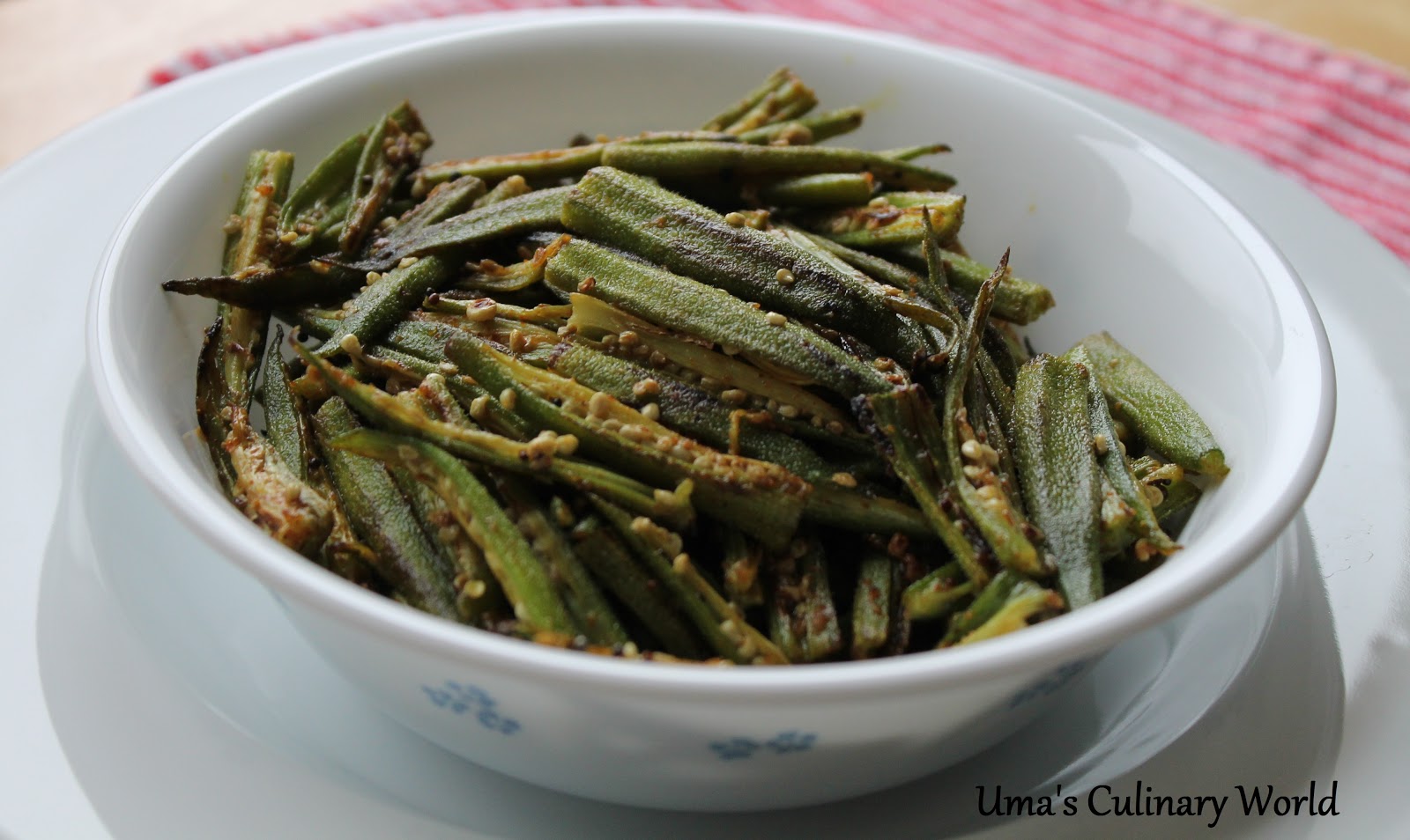Bhendi Bhaji / Stir fry Okra